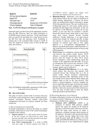 Study of Resource Discovery trends in Internet of Things (IoT) | PDF | Internet of Things | Internet