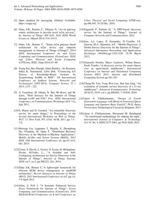 Study of Resource Discovery trends in Internet of Things (IoT) | PDF ...