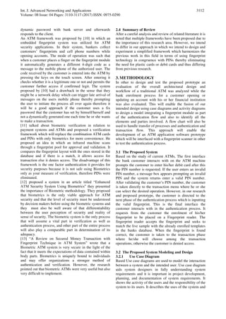 An Enhanced Automated Teller Machine Security Prototype using Fingerprint Biometric ...