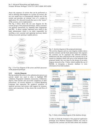 An Enhanced Automated Teller Machine Security Prototype using Fingerprint Biometric ...
