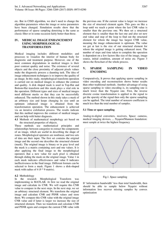 Sparse Sampling in Digital Image Processing | PDF