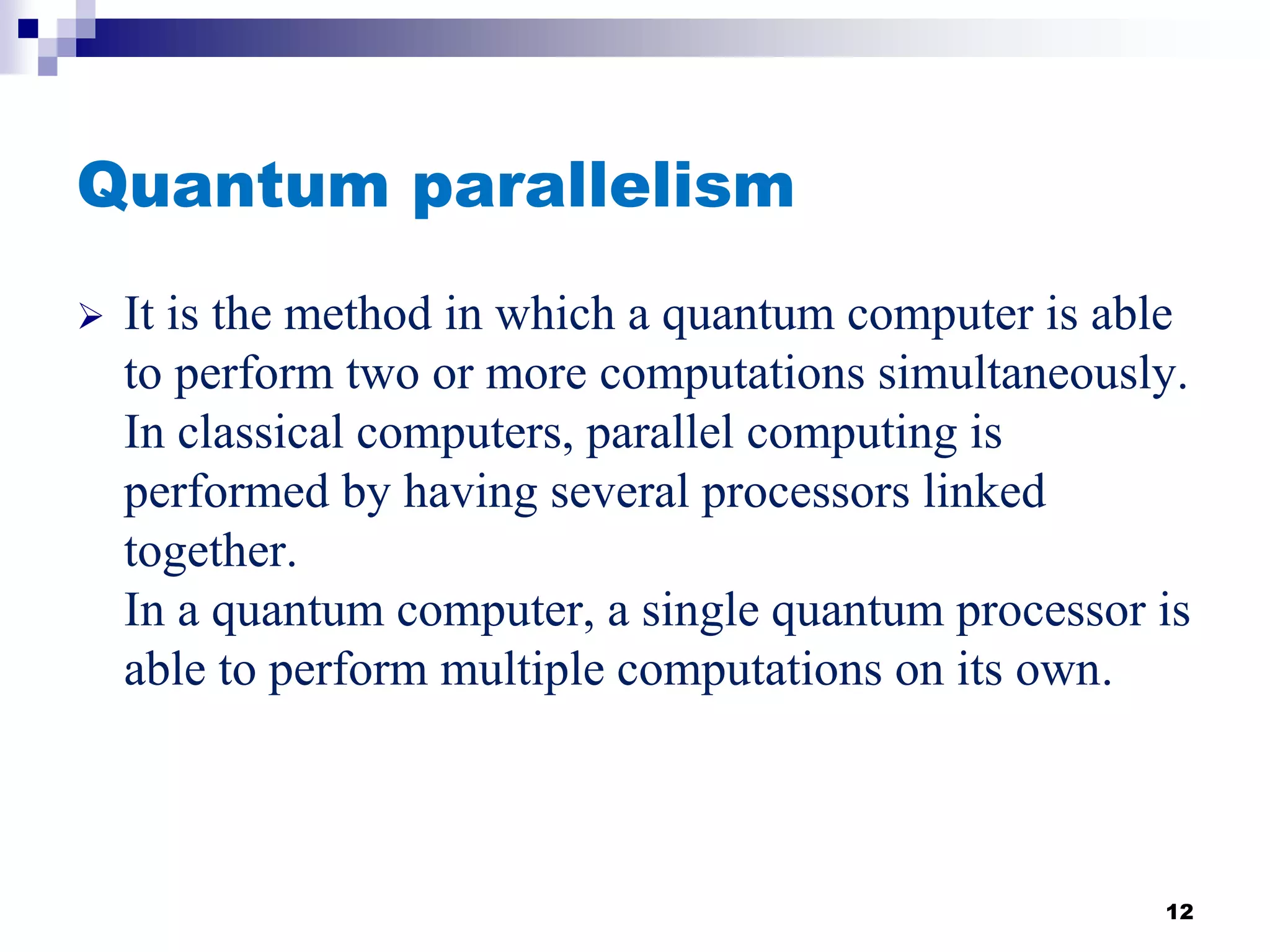 Quantum computing | PDF