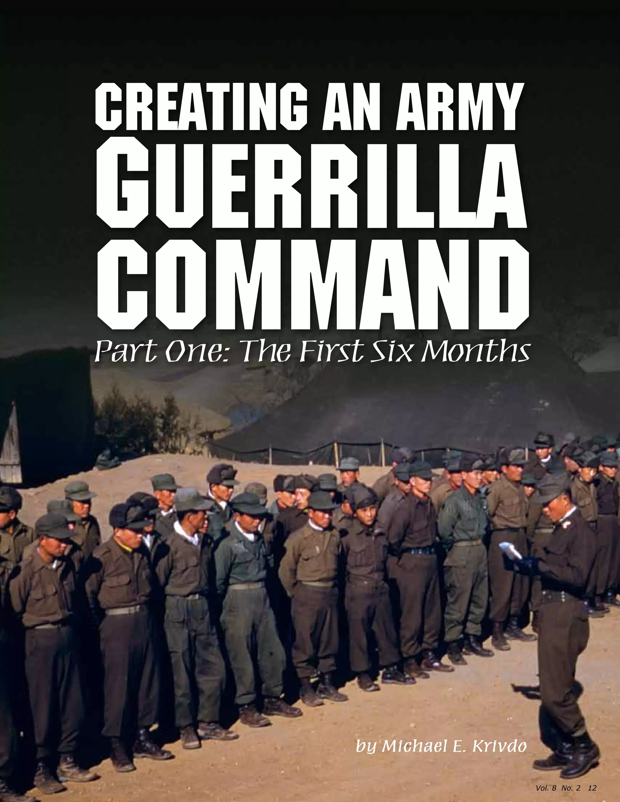 V8n2 guerrilla command1 | PDF | Death, Injury, or Military Conflict ...