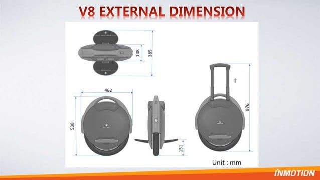 Inmotion V8 Electric Unicycle | PPT