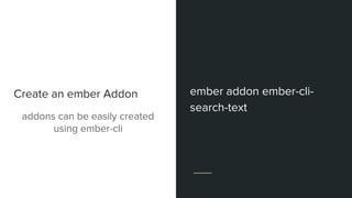 Ember components | PPTX