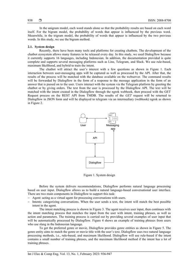 Movie recommender chatbot based on Dialogflow | PDF | Operating Systems | Computer Software and ...