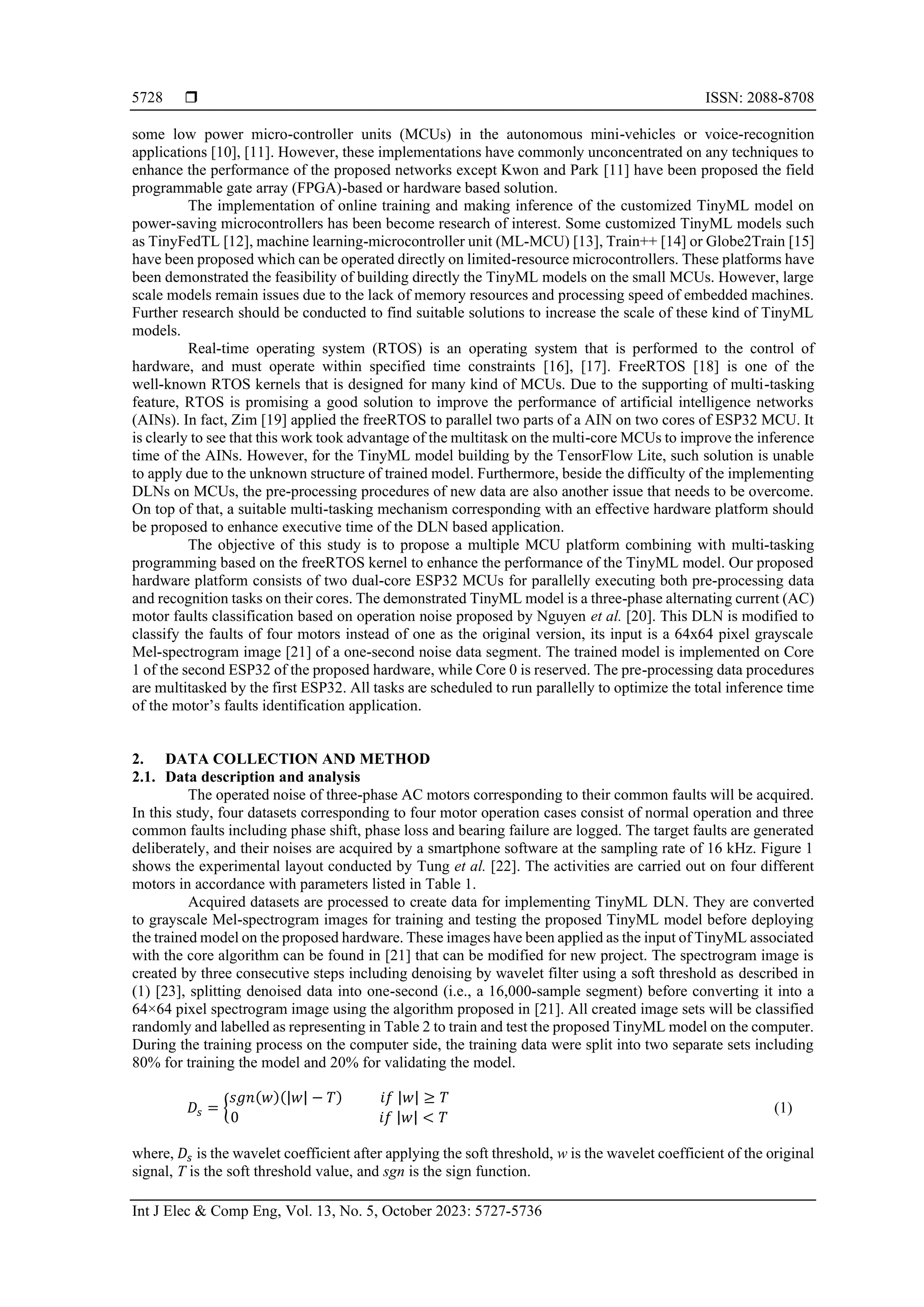 A multi-microcontroller-based hardware for deploying Tiny machine learning model | PDF