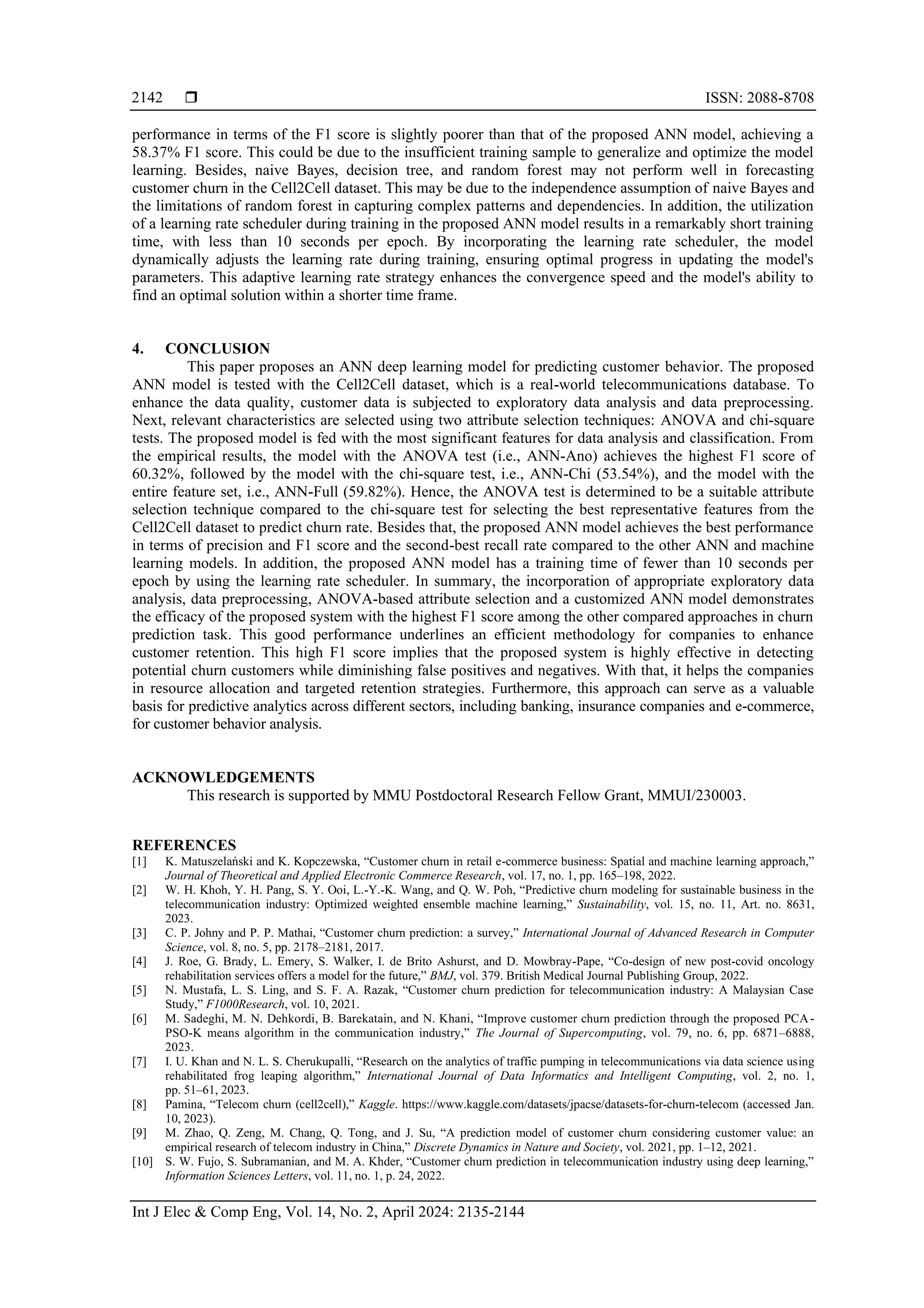 Predicting churn with filter-based techniques and deep learning | PDF | Telecommunications ...