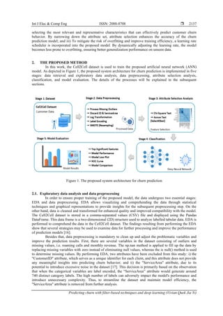 Predicting churn with filter-based techniques and deep learning | PDF | Telecommunications ...