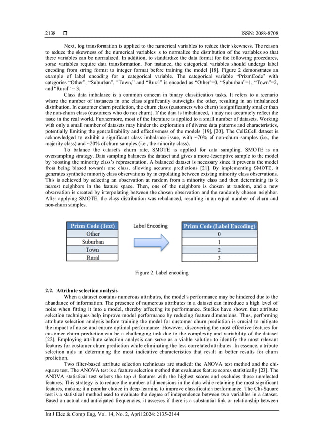 Predicting churn with filter-based techniques and deep learning | PDF | Telecommunications ...