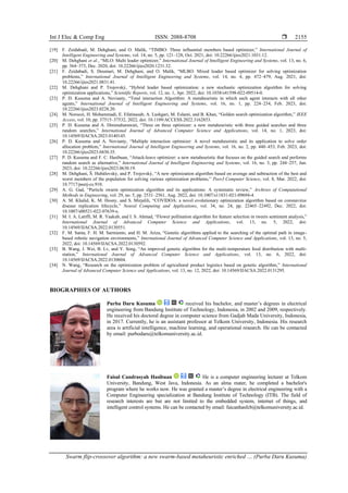 Swarm flip-crossover algorithm: a new swarm-based metaheuristic ...