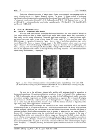 Application of informative textural Law’s masks methods for processing space images | PDF ...