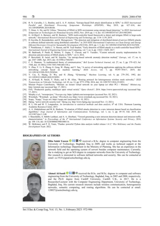 Q-learning based distributed denial of service detection | PDF