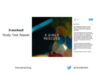 Spark 2017: How IJM Drives Social Justice on Social Media by Cameron ...