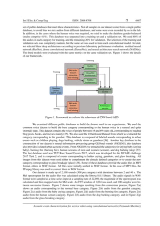 Acoustic event characterization for service robot using convolutional ...