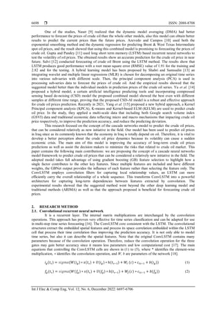 Cascade networks model to predict the crude oil prices in Iraq | PDF