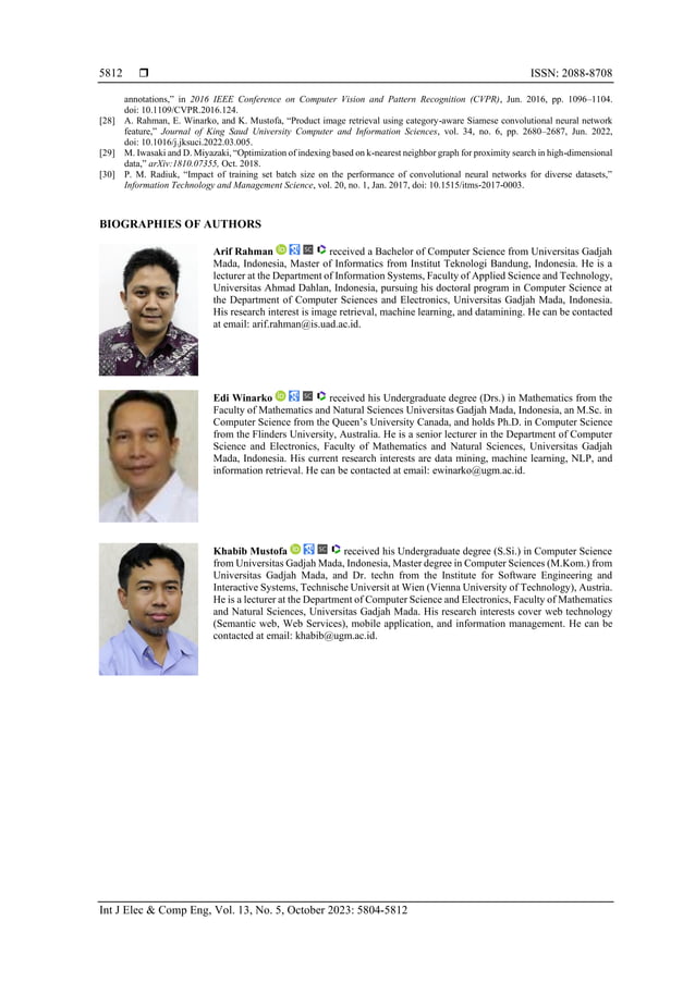 Content-based product image retrieval using squared-hinge loss trained convolutional neural ...