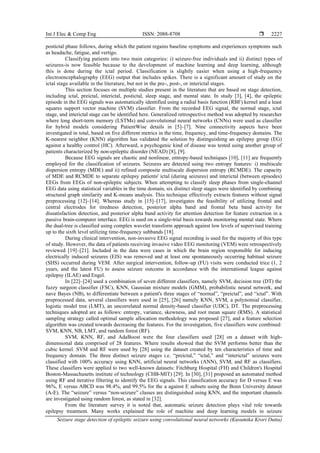 Seizure stage detection of epileptic seizure using convolutional neural networks | PDF