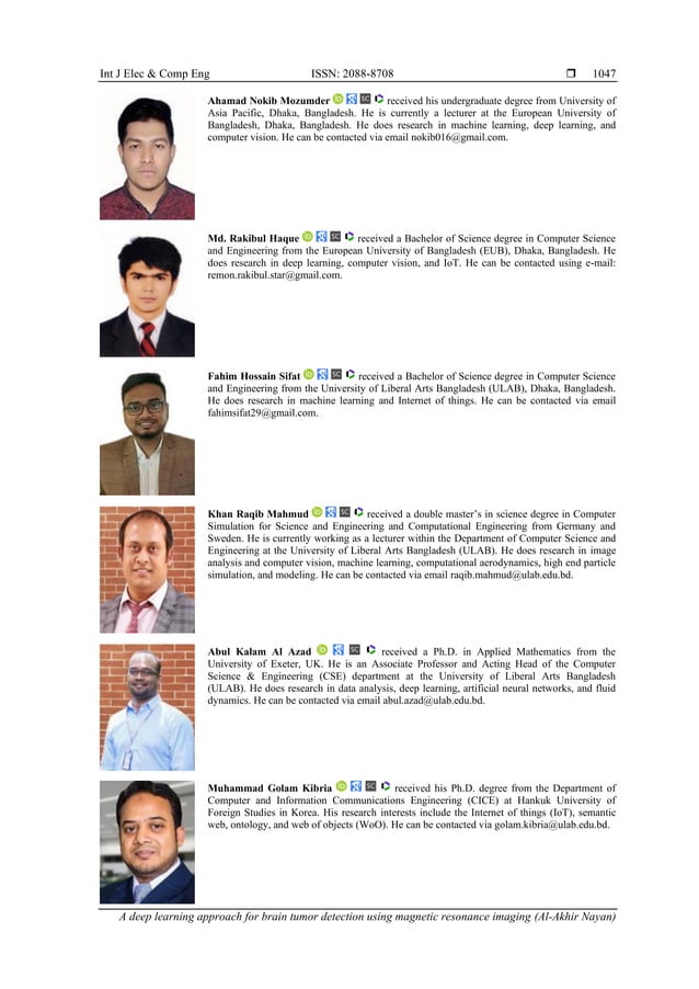 A deep learning approach for brain tumor detection using magnetic ...