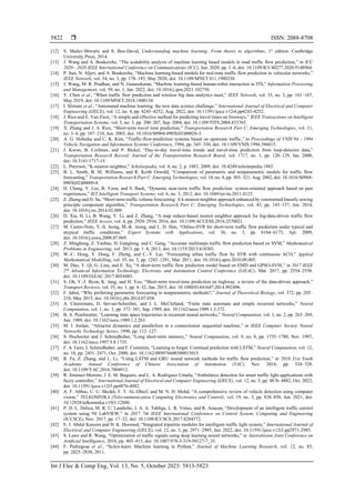 Adaptive traffic lights based on traffic flow prediction using machine ...