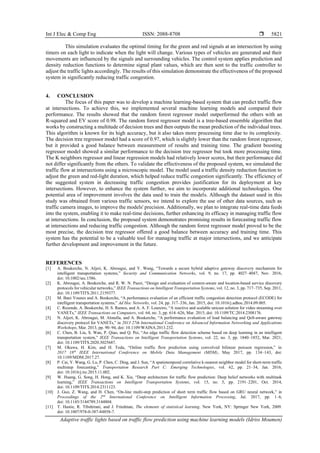 Adaptive traffic lights based on traffic flow prediction using machine ...