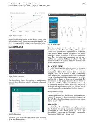 Disaster Debris Detection and Management System using WSN & IoT | PDF