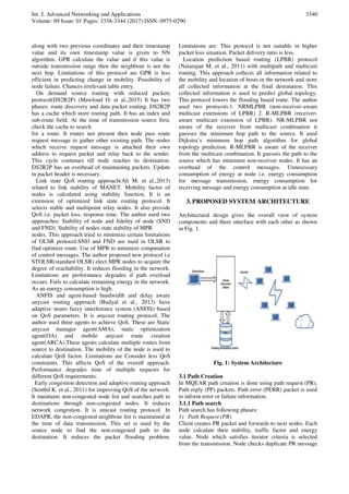 Implementation of Mobility and QoS Aware Energy Efficient Anycast Routing in MANET | PDF
