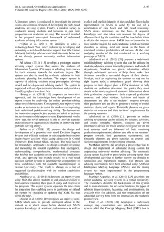 A Proposed Model for a Web-Based Academic Advising System | PDF