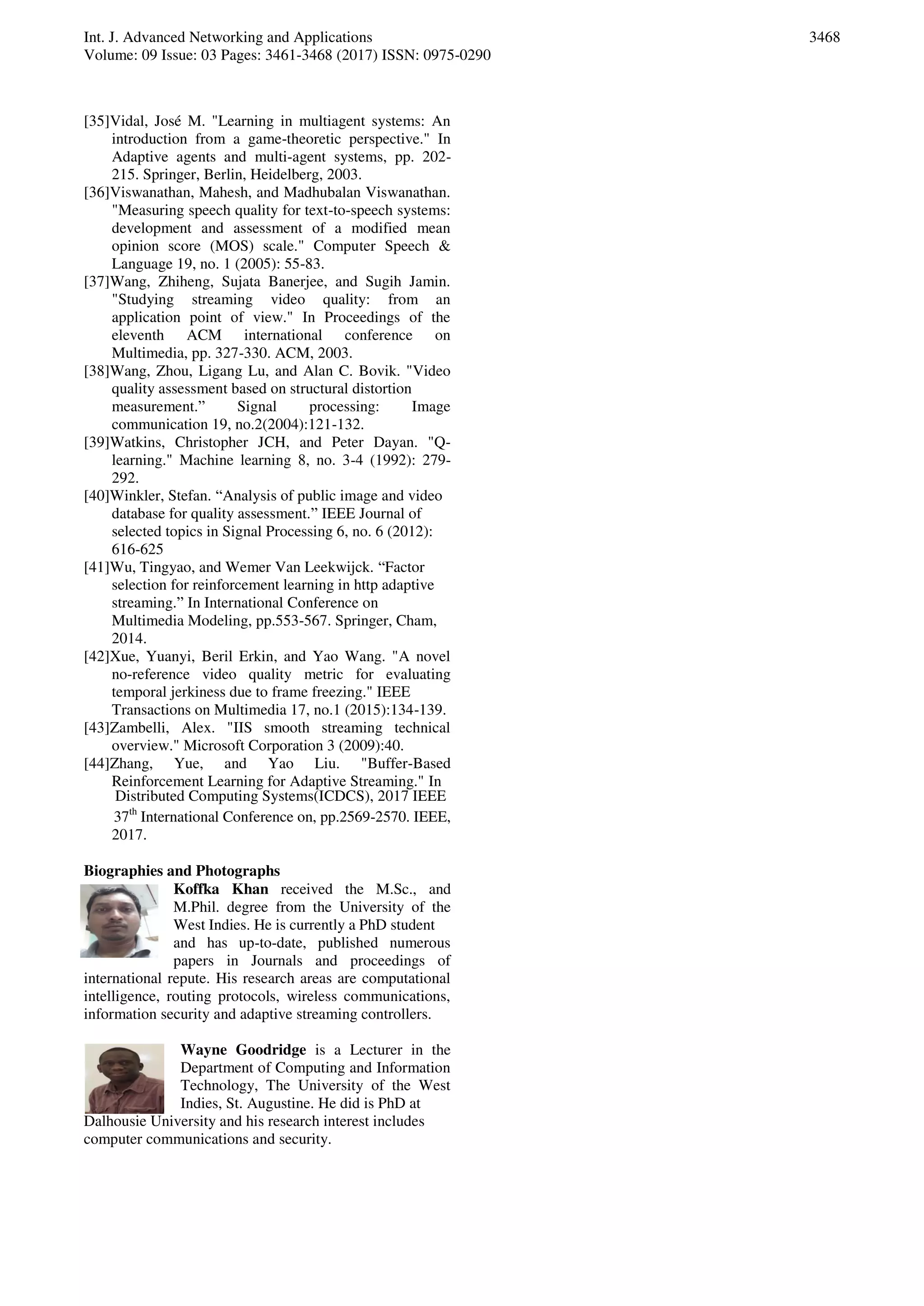 Machine learning in Dynamic Adaptive Streaming over HTTP (DASH) | PDF