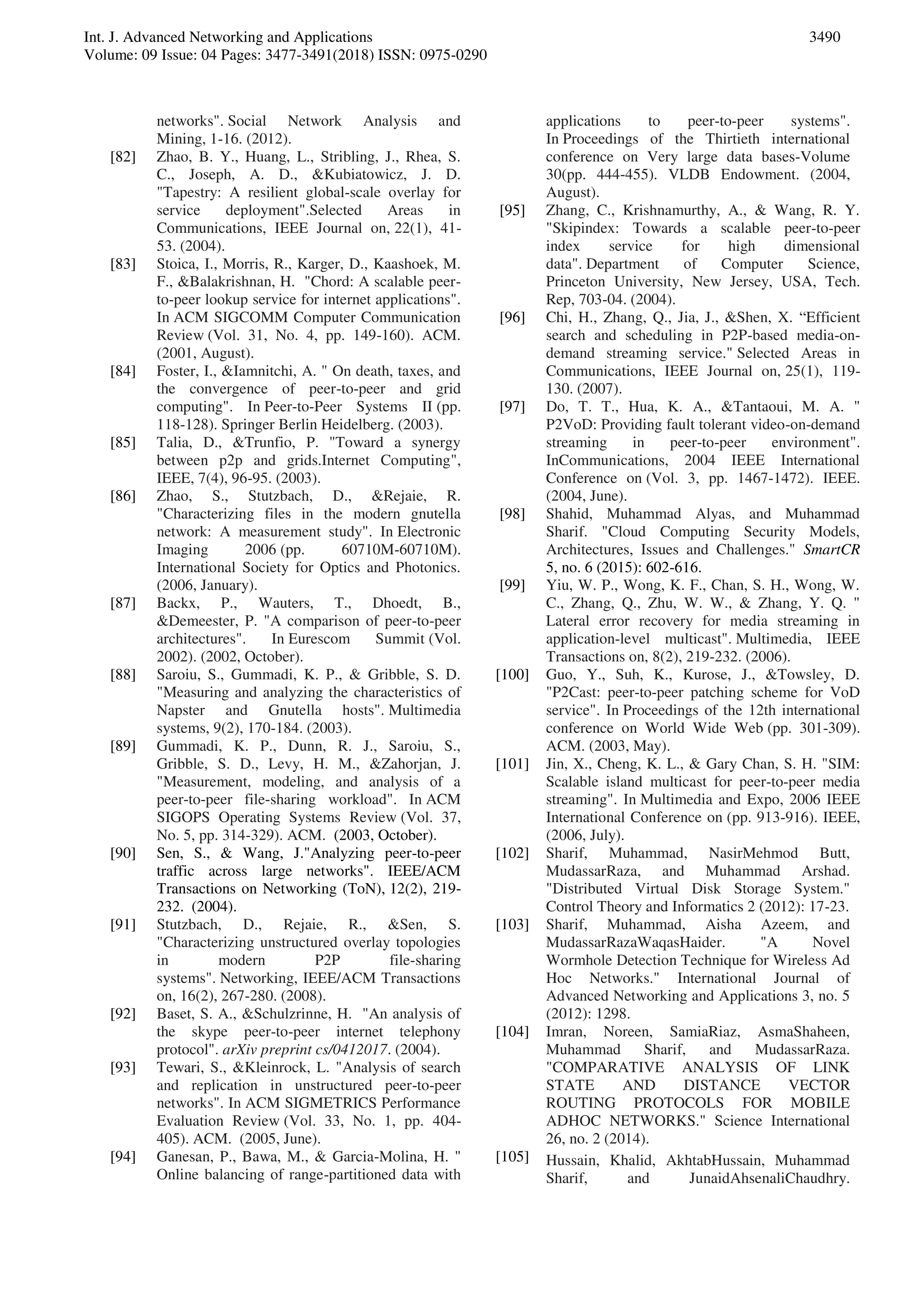 Comparative Analysis of Peer to Peer Networks | PDF
