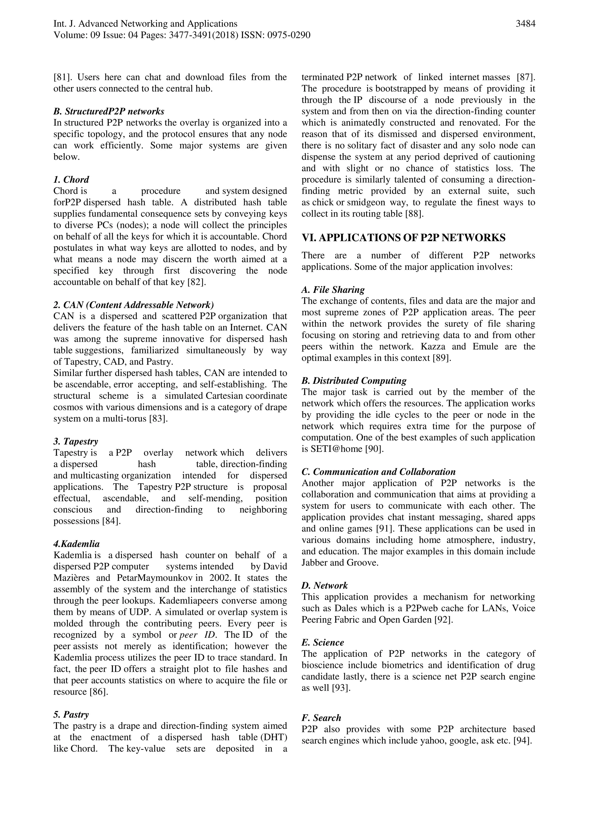 Comparative Analysis of Peer to Peer Networks | PDF
