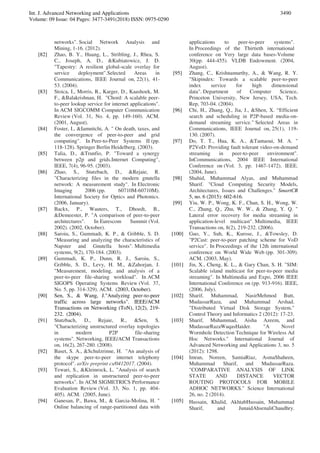Comparative Analysis of Peer to Peer Networks | PDF