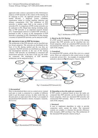 Comparative Analysis of Peer to Peer Networks | PDF