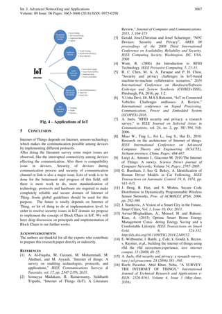 A Literature Survey on Internet of Things (IoT) | PDF
