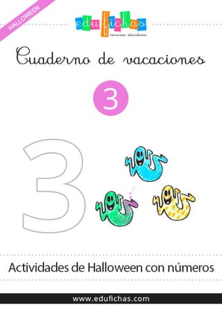 Va 03-cuadernillo-numeros-halloween | PDF
