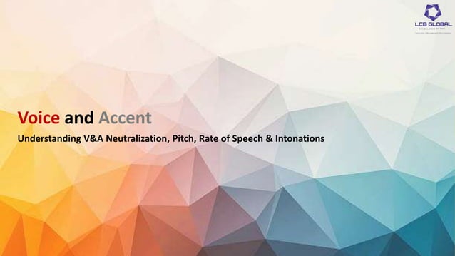 Voice and Accent | PPTX