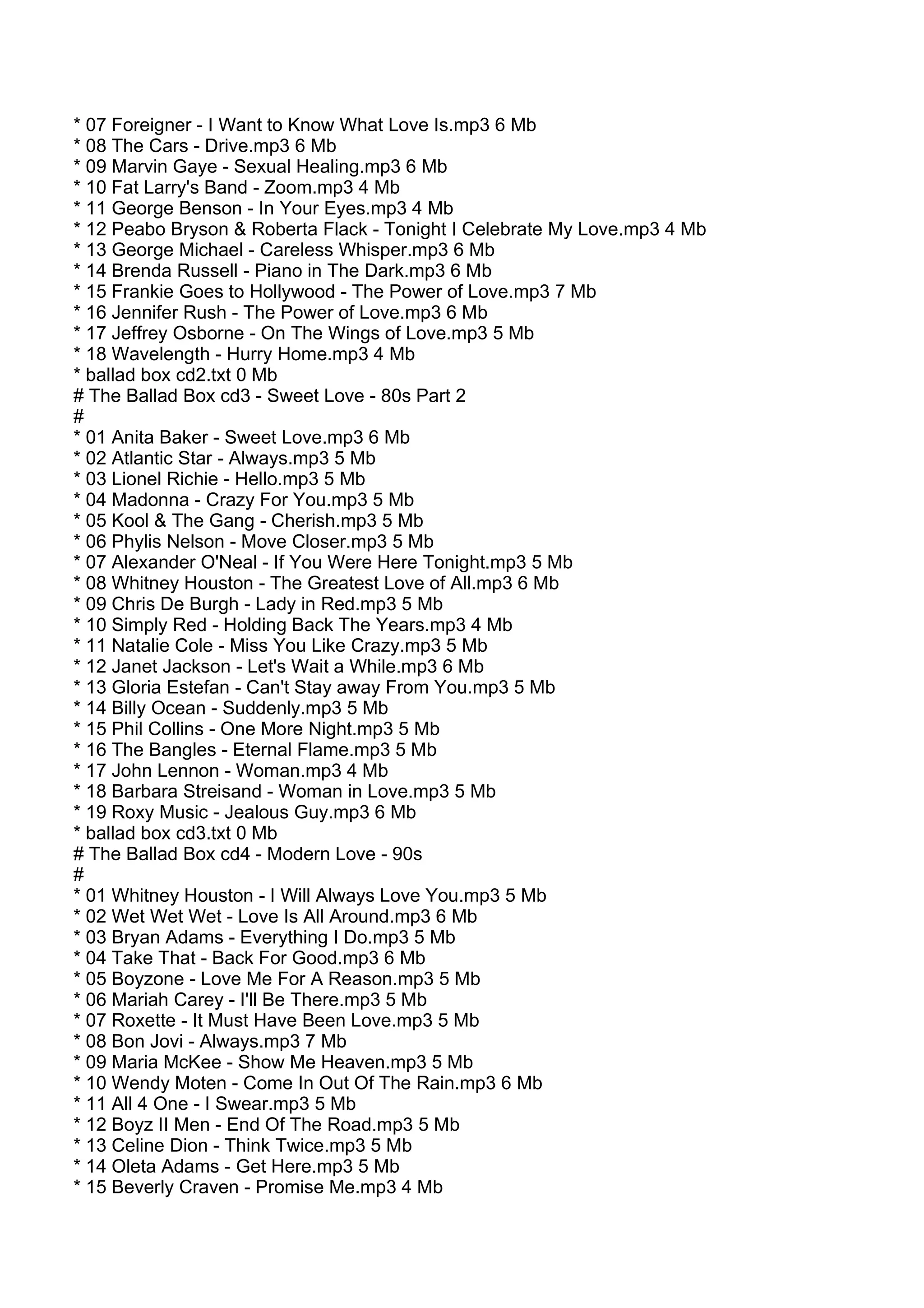 Va Classic Cuts Ballad Box 1 4cd | PDF