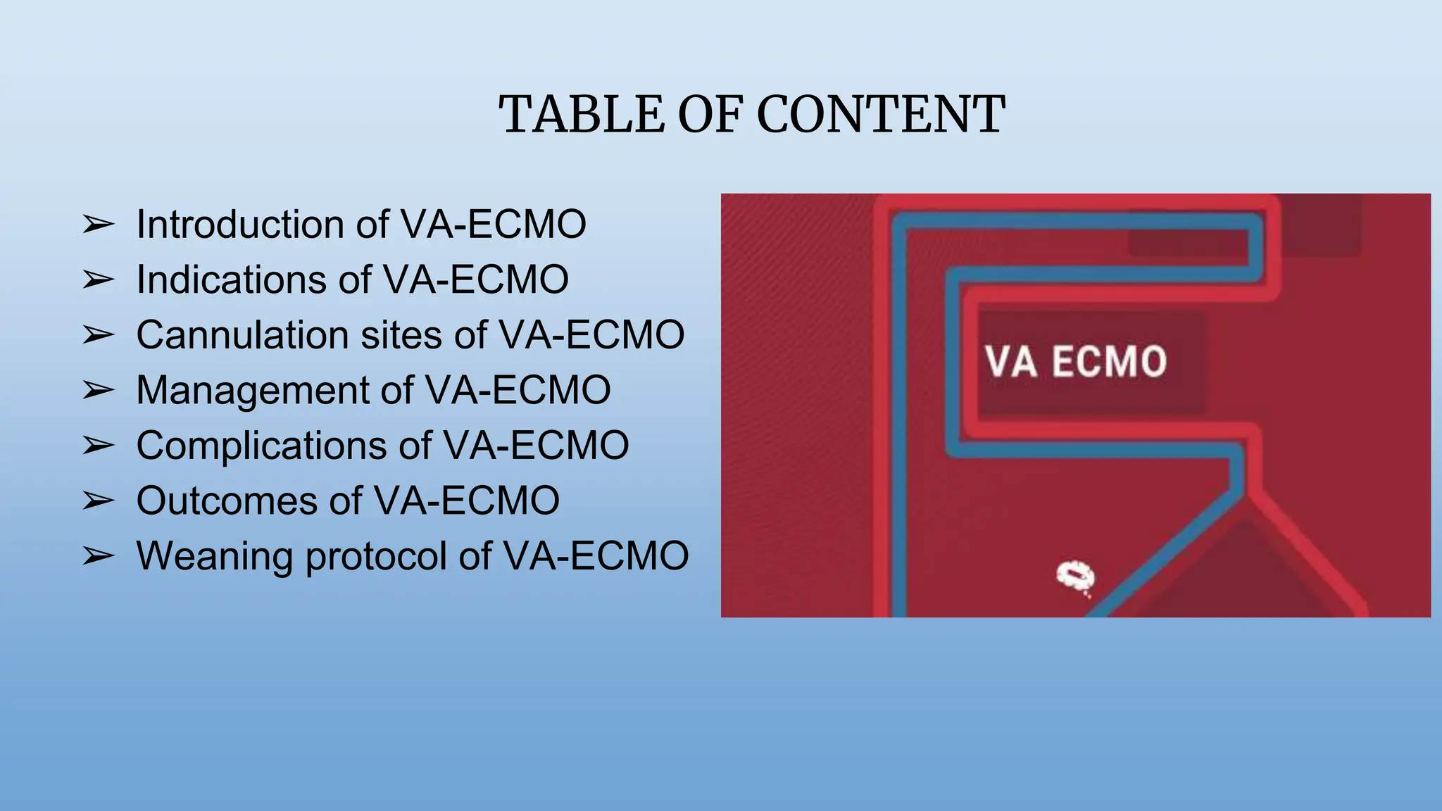 Veno-Arterial Ecmo (VA-ECMO) & Their basic | PPTX