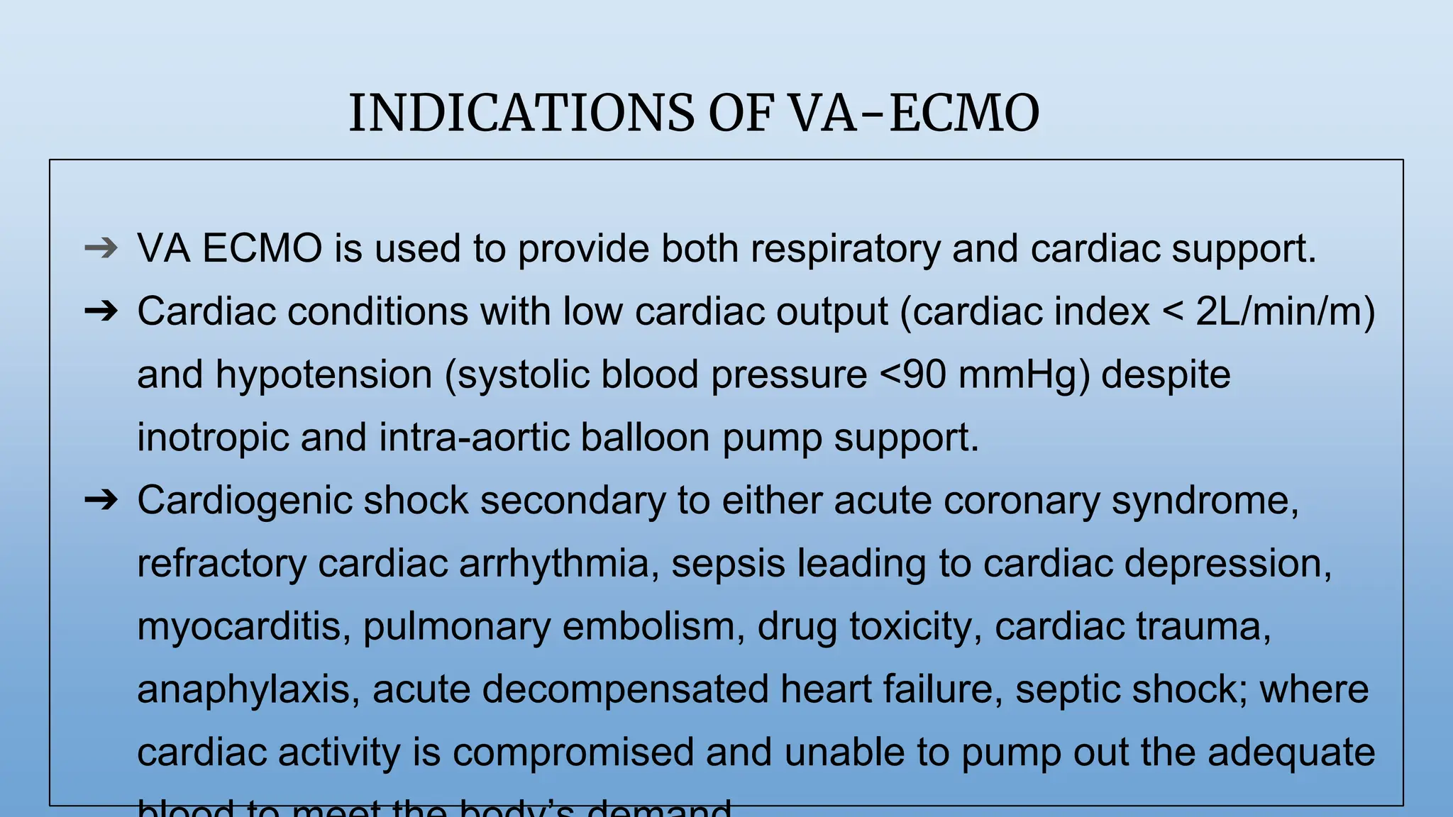 Veno-Arterial Ecmo (VA-ECMO) & Their basic | PPTX