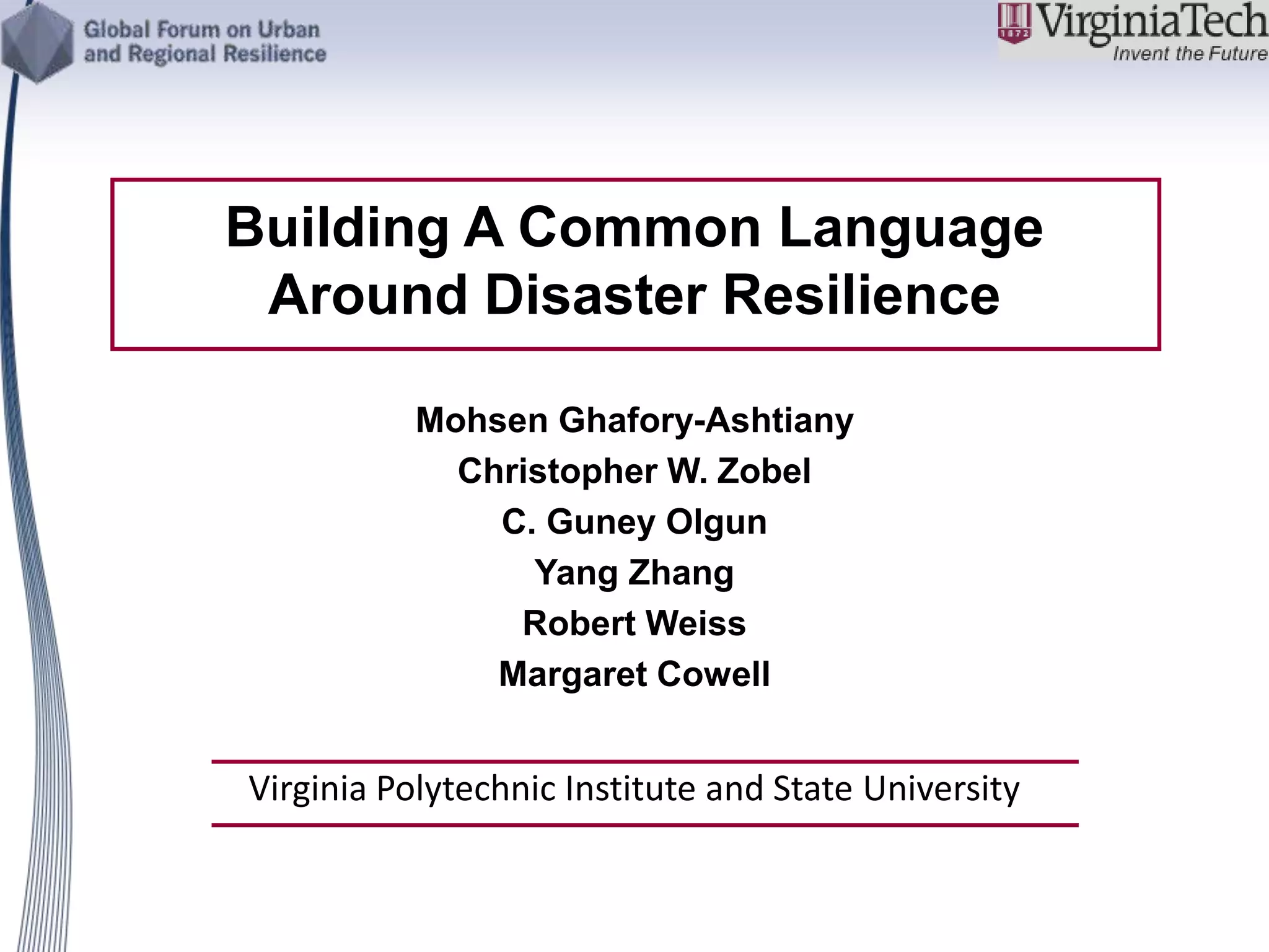 Va. Tech_GFURR at Davos | PPT