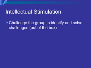 Transactional & Transformational Leadership | PPT