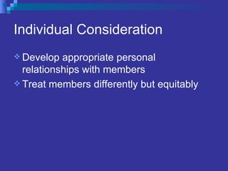 Transactional & Transformational Leadership | PPT