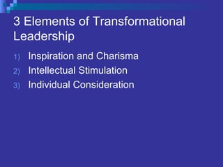 Transactional & Transformational Leadership | PPT