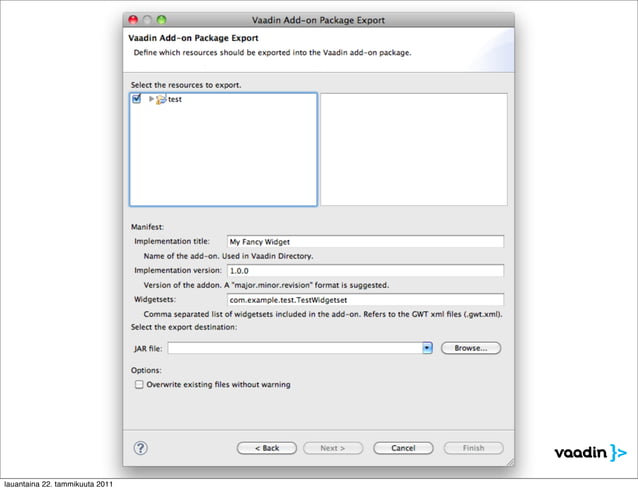 Vaadin roadmap | PPT