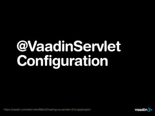 Vaadin roadmap-devoxx-2013 | PPT