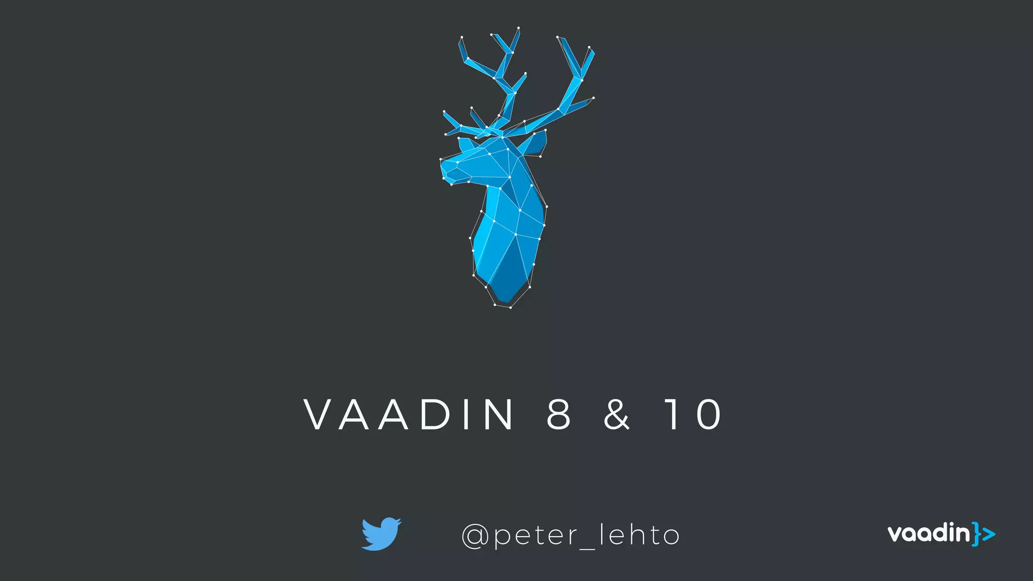 Vaadin 8 and 10 | PPT