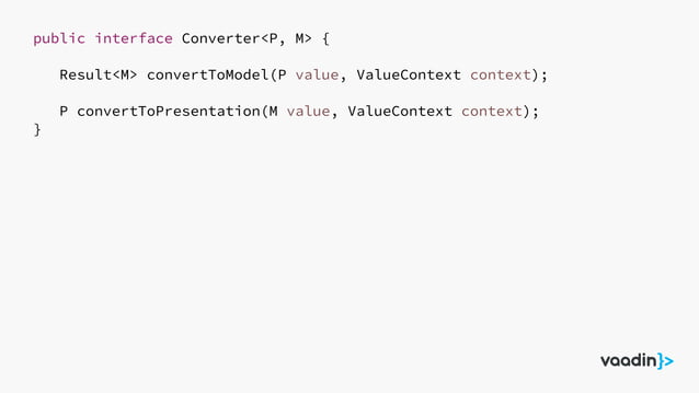 Vaadin 8 and 10 | PPT