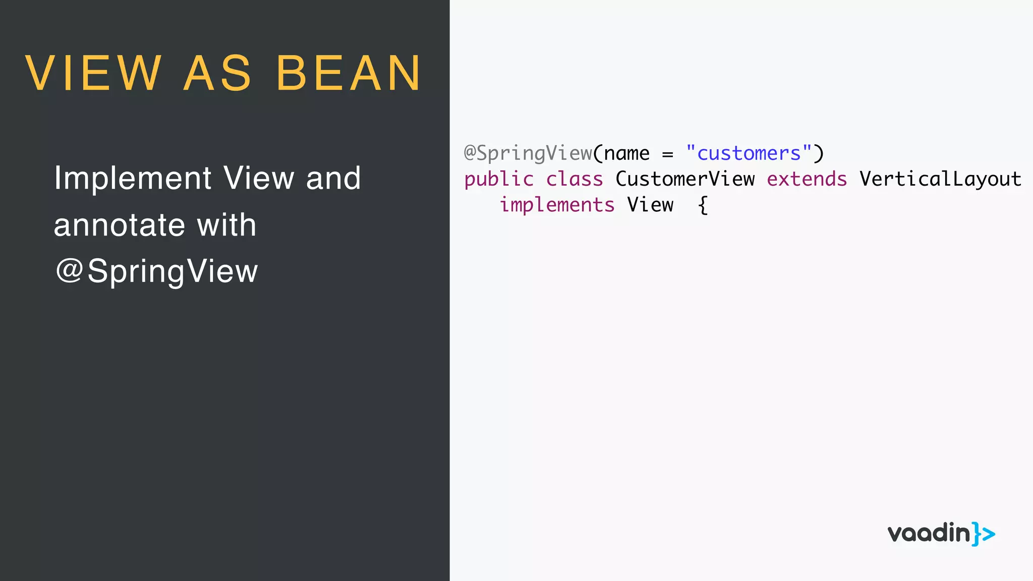 Vaadin 8 With Spring Framework Ppt 5585