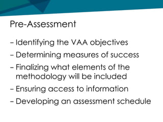 Vulnerability Assessment & Analysis (VAA) Overview | PPTX