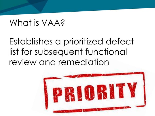 Vulnerability Assessment & Analysis (VAA) Overview | PPT | Free Download